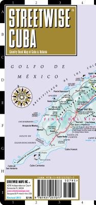 Amazon.co.jp: Streetwise Cuba Map - Laminated Country Road Map of Cuba ...
