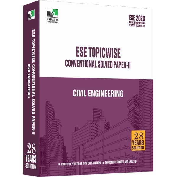 ESE 2023 Civil Conventional Solved Paper-II - Price History