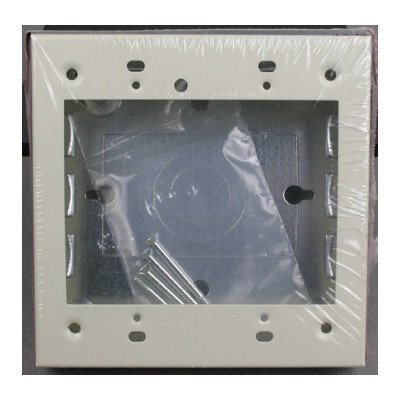Wiremold V5747-2 Shallow Switch and Receptacle Box (2-Gang) by Wiremold ...