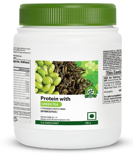 Protein with Green Tea (500g) : Amazon.in: Health & Personal Care