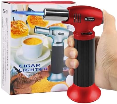 Amazon.com: Blow Torch, Professional Kitchen Cooking Torch with Lock ...