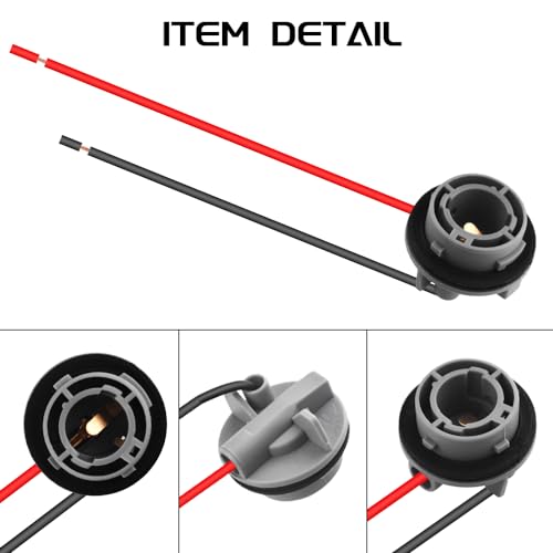Snapklik.com : WMYCONGCONG 6 PCS 1156 Turn Signal Light Bulb Socket ...