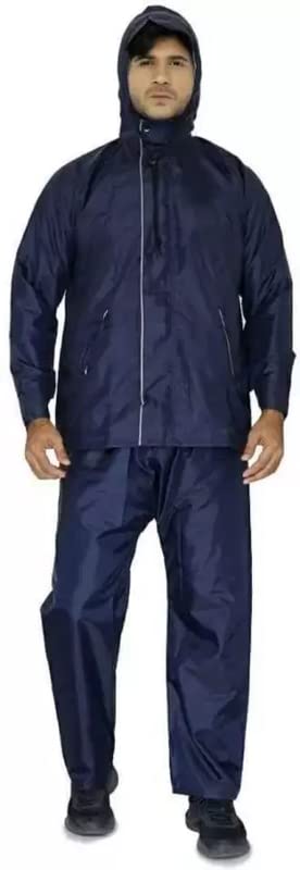 Buy YOUTH RIDE New Rain Coat Set for Men RainCoat Set with Adjustable Hood, Waterproof Pant and ...