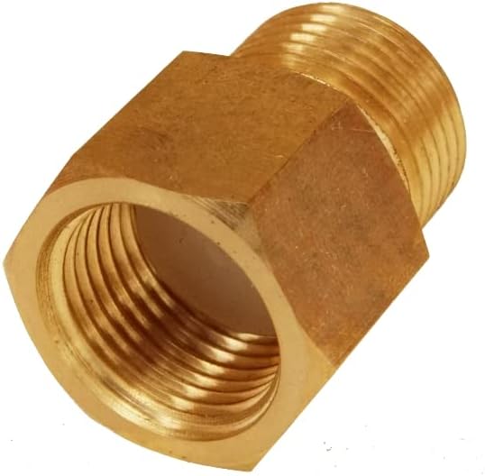 Gase Dopp Reduction W 21.8 x 1/14 Inch RH Male x W 24.32 x 1/14 Inch RH ...