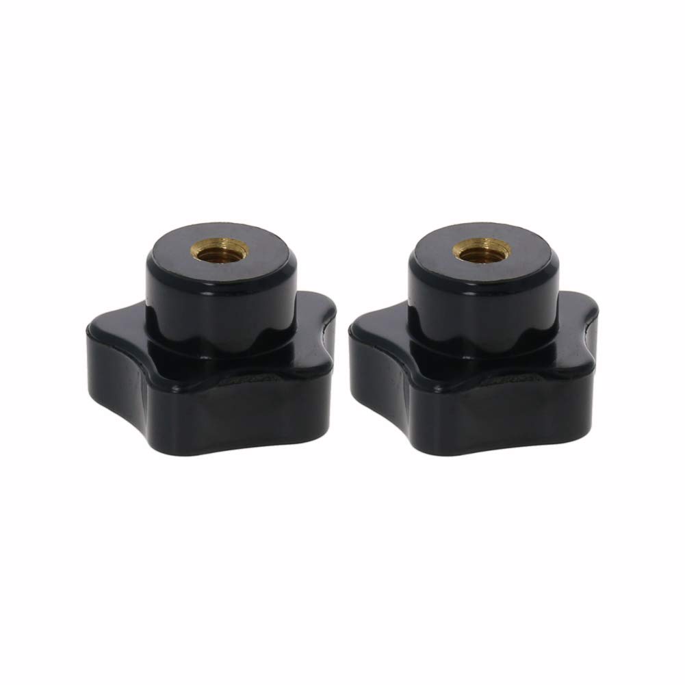 Taser Othmro Black 6mm(M6) X 32mm Thread Replacement Star Hand Knob ...