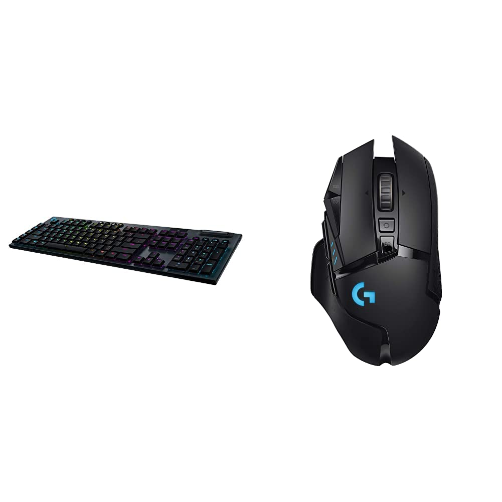 Buy Logitech G915 Wireless Mechanical Gaming Keyboard (Clicky), Black ...
