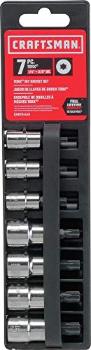 Snapklik.com : CRAFTSMAN Torx Bit Socket Set, 7-Piece