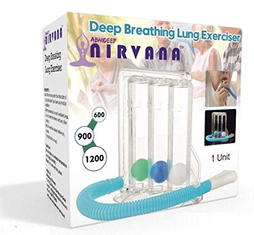 Abhideep Nirvana 3 Ball Lung Exerciser for Breathing Exercise ...