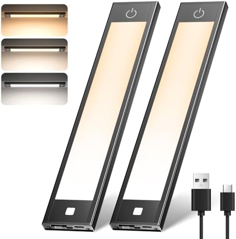 EverBrite 88LED Under Cabinet Lighting, Remote Control Motion Sensor ...