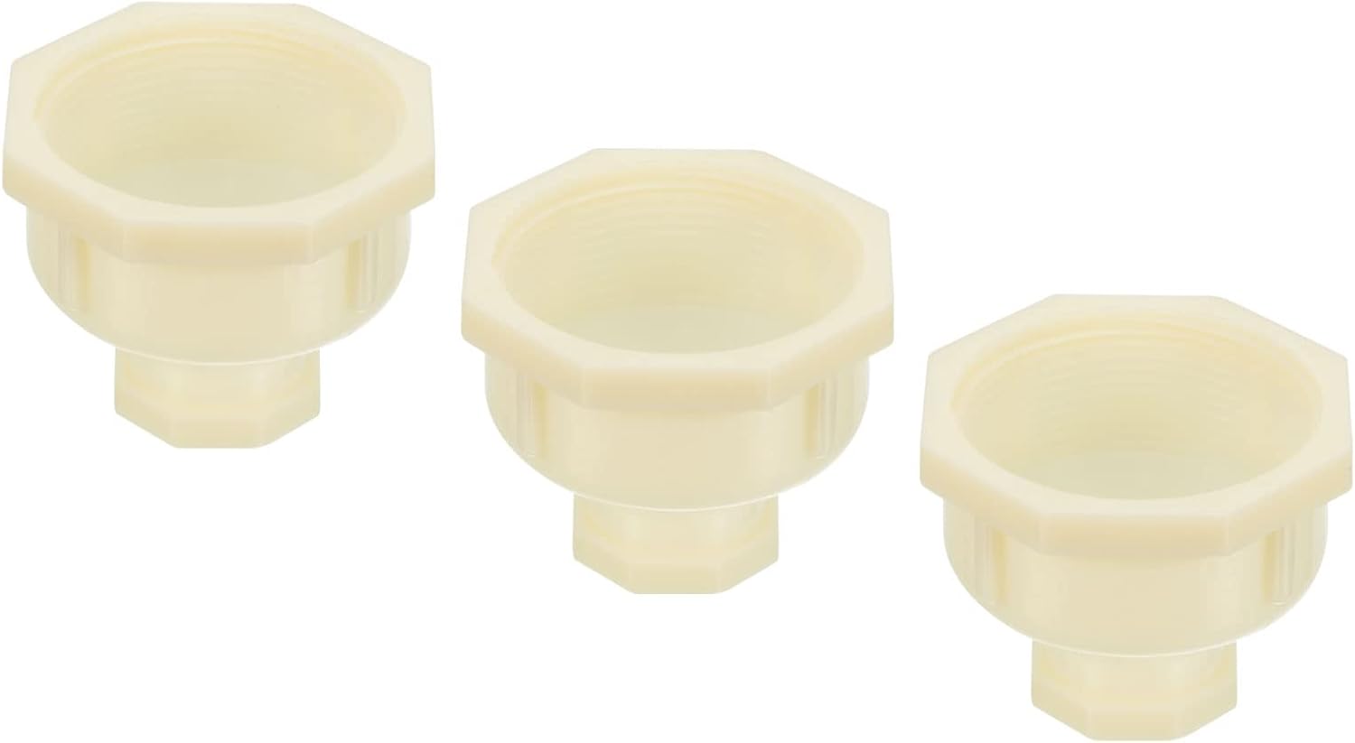 PATIKIL G2 to G3/4 Female Thread Pipe Coupling Fitting, 3 Pack POM ...