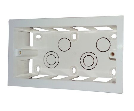 Legrand Plastic 4 Module Surface Box (White) : Amazon.in: Home Improvement