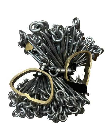 Survey Chain With 100 Link & 10 Arrow Free Ground Measuring Chain/Land ...