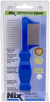 5 PCS Hair Nit Combs Double Sided Plastic Fine Tooth Head Lice Combs ...