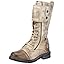 Yellow Cab Damen Soldier W Combat Boots, Grau (Taupe) : Amazon.de: Fashion