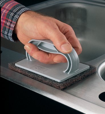 Sanding Hand Pad, Ultra Fine, Light Gray, 6 x 9-In. : Amazon.in ...