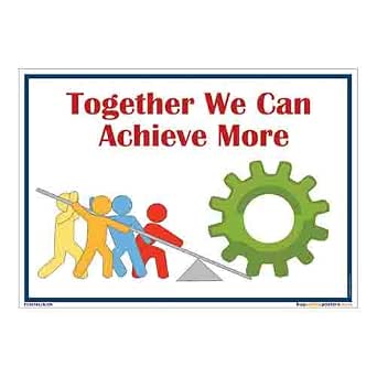 buysafetyposters.com - Shopfloor Teamwork Posters In English Vinyl Sun ...