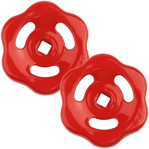 2PCS Hose Bib Handle, 6x6mm Round Outdoor Faucet Spigot Handles ...