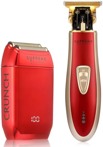 Amazon.com: Supreme Trimmer 2-in-1 T-Shaper Trimmer & Crunch Foil ...