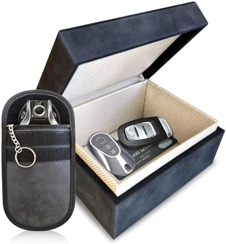 Faraday Box for Car Keys and Faraday Pouch for Car Keys | Double-Layer ...