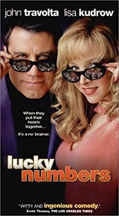 Amazon.com: Lucky Numbers [VHS] : John Travolta, Lisa Kudrow, Tim Roth ...