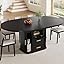 FammyLoft Extendable Dining Table 120–160cm, Kitchen Table for 4–6 ...