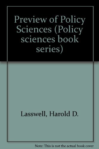 Pre-View of Policy Sciences (Policy sciences book series): Lasswell ...
