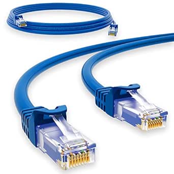 HB-DIGITAL 0.5m CAT.6 LAN Network Cable Up to 1Gbps Transfer Rate RJ45 ...