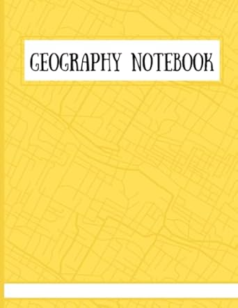 Amazon.com: Geography Notebook: Order, Plan N: Books