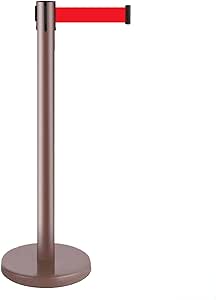 Amazon.co.jp: Retractable Belt Barrier, Stake Heavy Duty Crowd Control ...