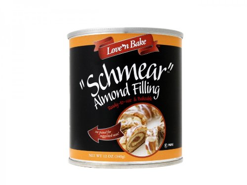 Amazon.com : Love N Bake Schmear Filling, Almond, 12 Ounce : Grocery ...