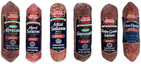 Amazon.com: Boar's Head Charcuterie Salami Sampler Includes 7 Types Of ...