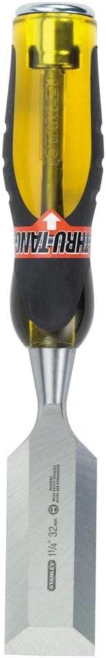 Stanley 16-979 1-1/4-Inch Wide FatMax Short Blade Chisel - Wood Chisels ...