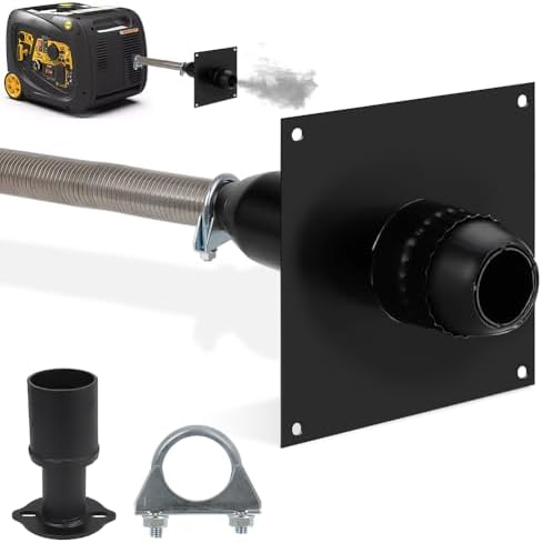 Amazon.com: Generator Exhaust Extension Silencer Kit with Three ...