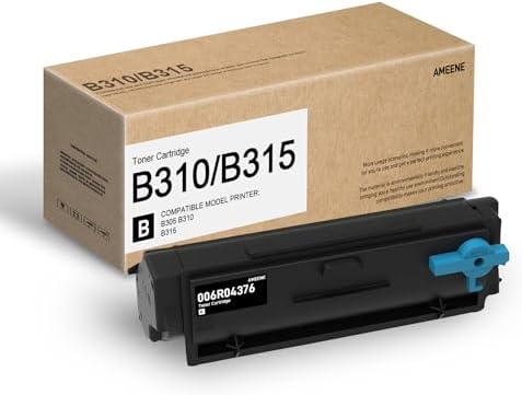Amazon.com: B310/B315 Toner Cartridge Wtih Chip (1-Pack, Black), 006R04376 Toner Replacement for ...