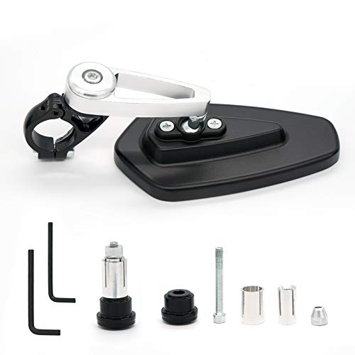 GZTB&WH Motorcycle Rearview Mirror, Side Mirror, 7/8\"Adjustable ...