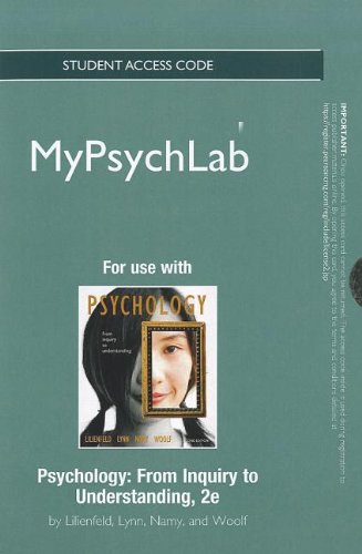 Amazon.com: Psychology New Mypsychlab Access Card: From Inquiry to ...