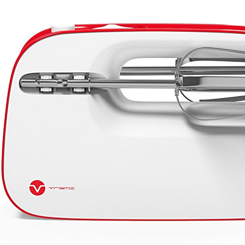 Vremi 3-Speed Compact Hand Mixer with Clever Built-In Beater Storage ...