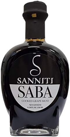 Amazon.com : Sanniti Saba Cooked Grape Must, 250 mL : Grocery & Gourmet ...