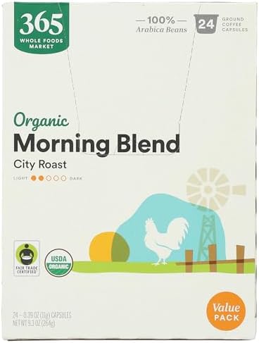 Amazon.com : 365 by Whole Foods Market, Coffee Decaf Morning Blend ...