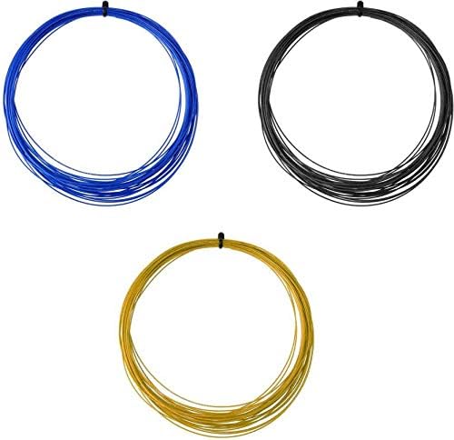 Buy DESCTIDY Badminton String Multicolor High Resilience, Size- 0.69MM ...