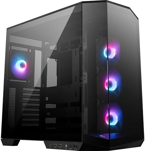 MSI MAG PANO 100R PZ ATX PC Case - ATX Capacity, Verical GPU ...