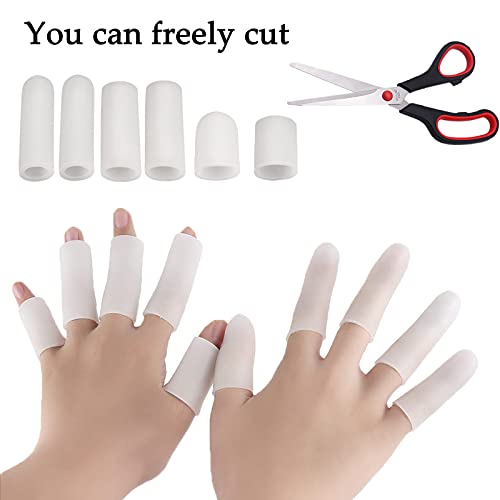 Finger Guard, Finger Protector Made of Silicone, Finger Cots, Finger ...