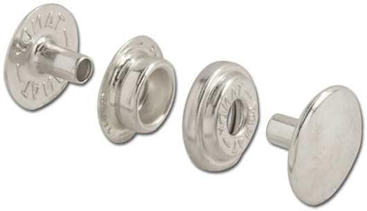 Amazon.com: Snap Stud & Eyelet, Eyelet Has 3/8" Long Post for Leather ...