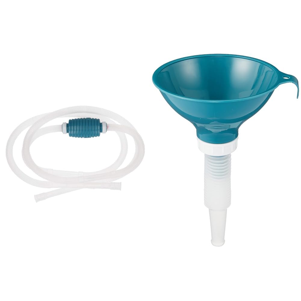 Amazon | 【セット買い】エーモン(amon) 給油ポンプ (ガソリン緊急補給用) 8810 + エーモン(amon) オイルジョウゴ 伸縮式140~270mm 8805 | 燃料 ...