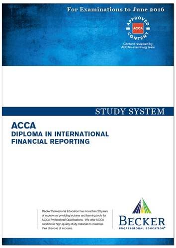 ACCA - DipIFR - Diploma in International Financial Reporting (for Exams ...