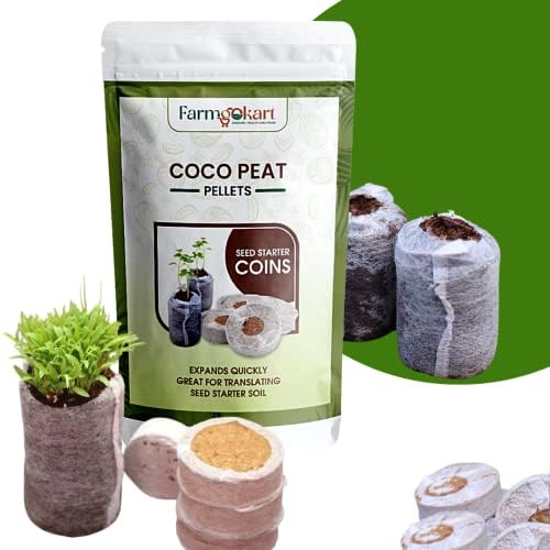 farmgokart Netted Coco PALLETS | Plant Stater Plug | 36 MM DISC | Used ...