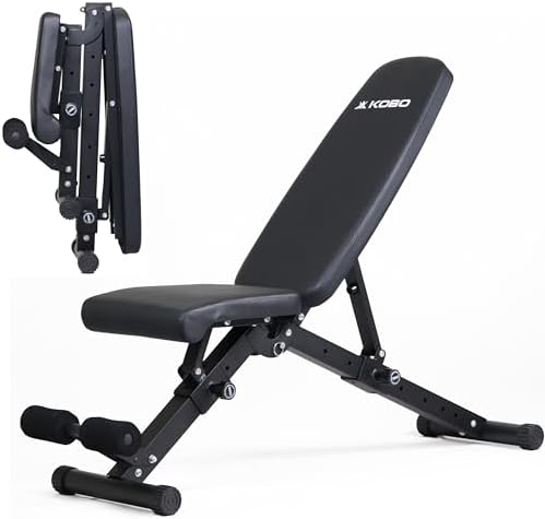 The Cube Club Neo Heavy Duty Foldable Gym Bench Multipurpose Full Body ...