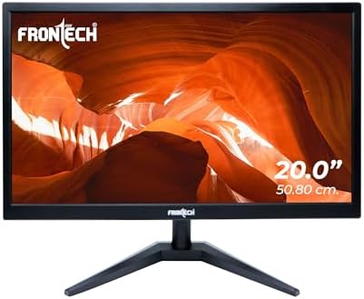 FRONTECH 20 Inch HD LED Monitor | Refresh Rate 60 Hz, 1600 x 900 Pixels ...