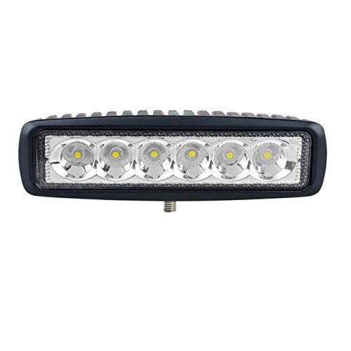 Spidy Moto 18W 6 CREE LED Light BAR SPOT LAMP OFFROAD Bullet STANDARD ...