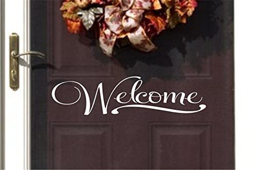 ARWY Welcome Sticker for Door Sticker Welcome Home Door Sticker for ...